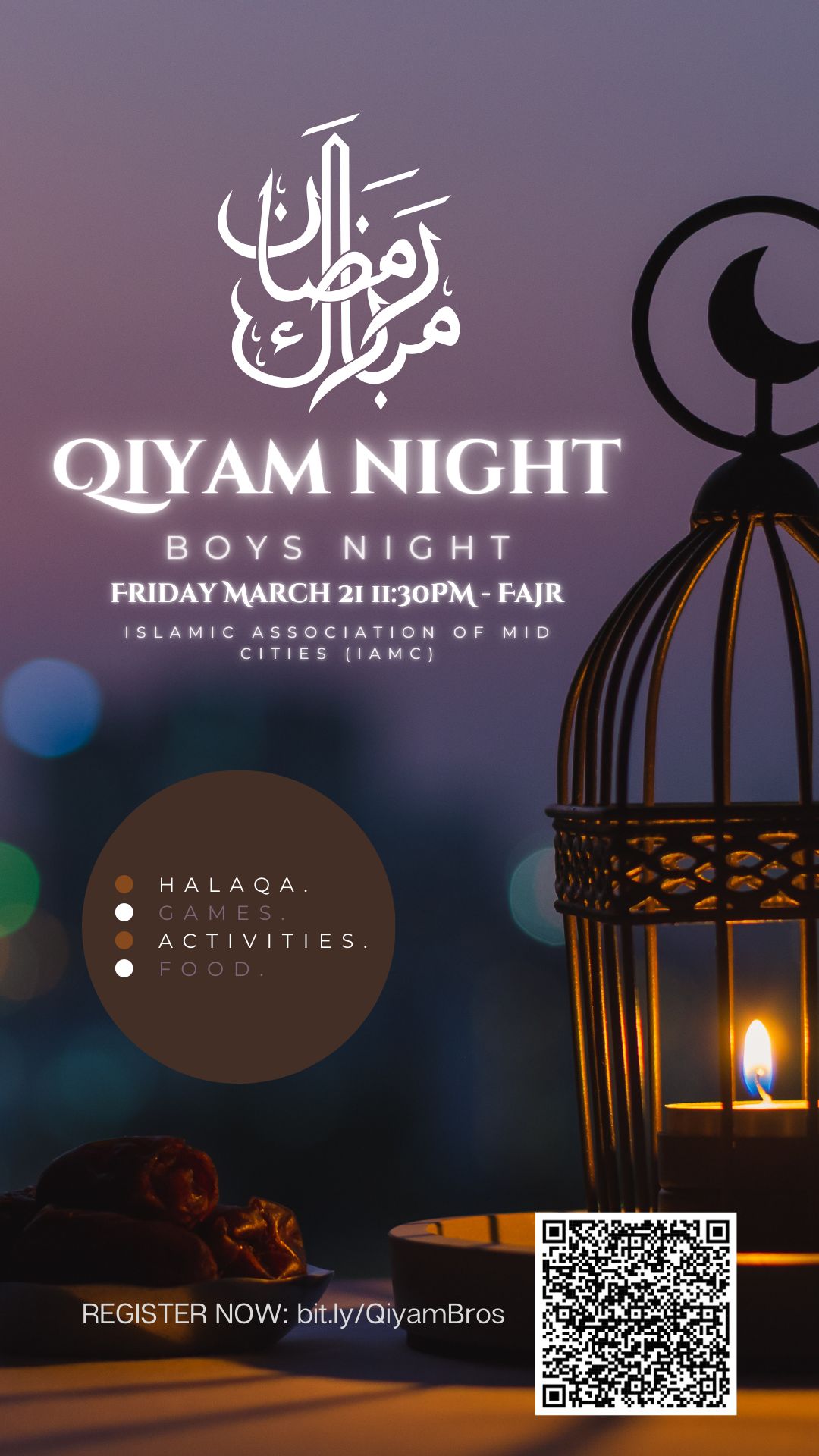 Qiyam Night – Islamic Association of Mid-Cities